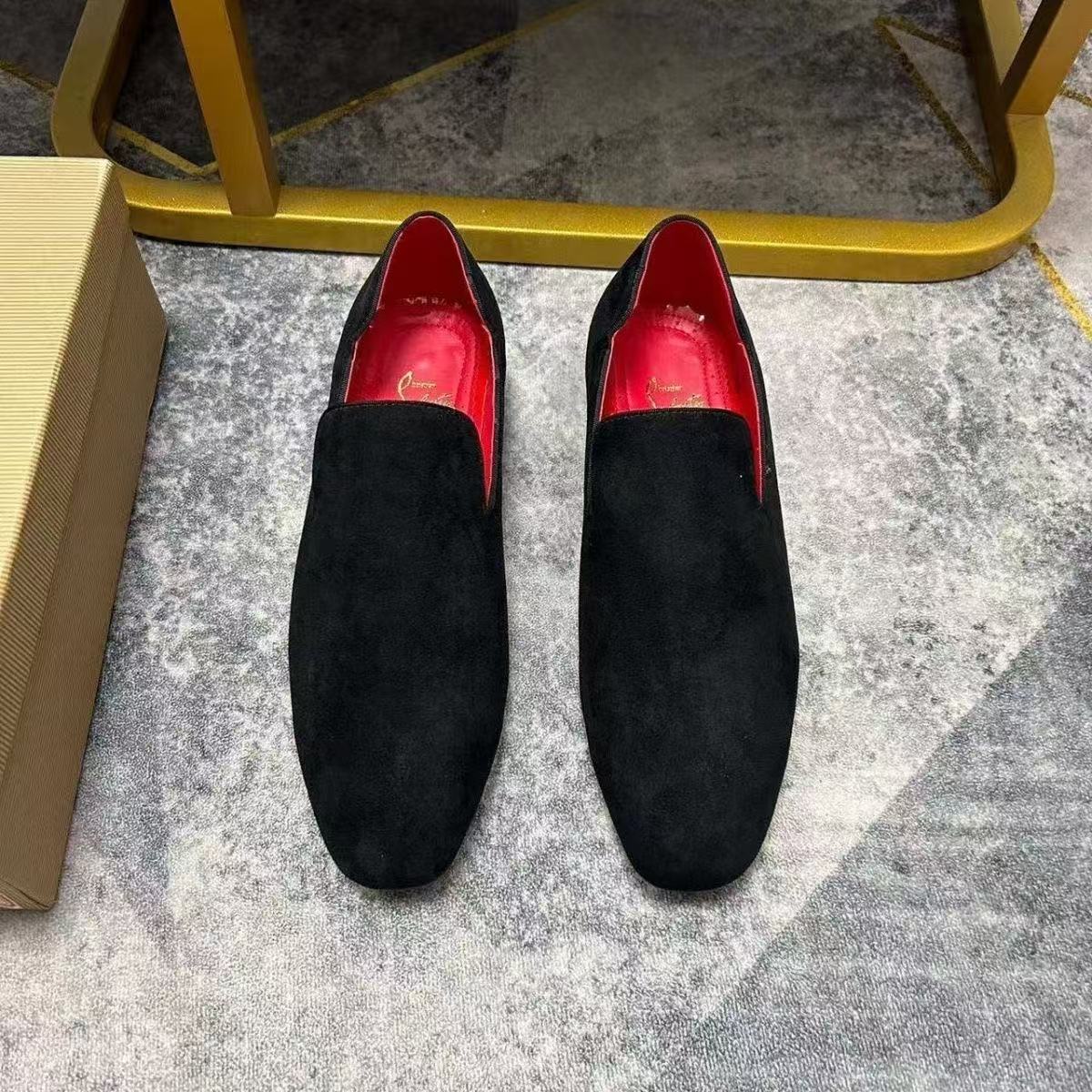 CL-Europe and the United States CL red bottom shoes rivets mixed ...